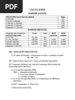 Calcul de l'IRPP au Congo-Brazzaville | PDF | Impôt sur le revenu | Impôts