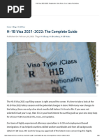 Sample h4 Visa Ead Cover Letter | PDF