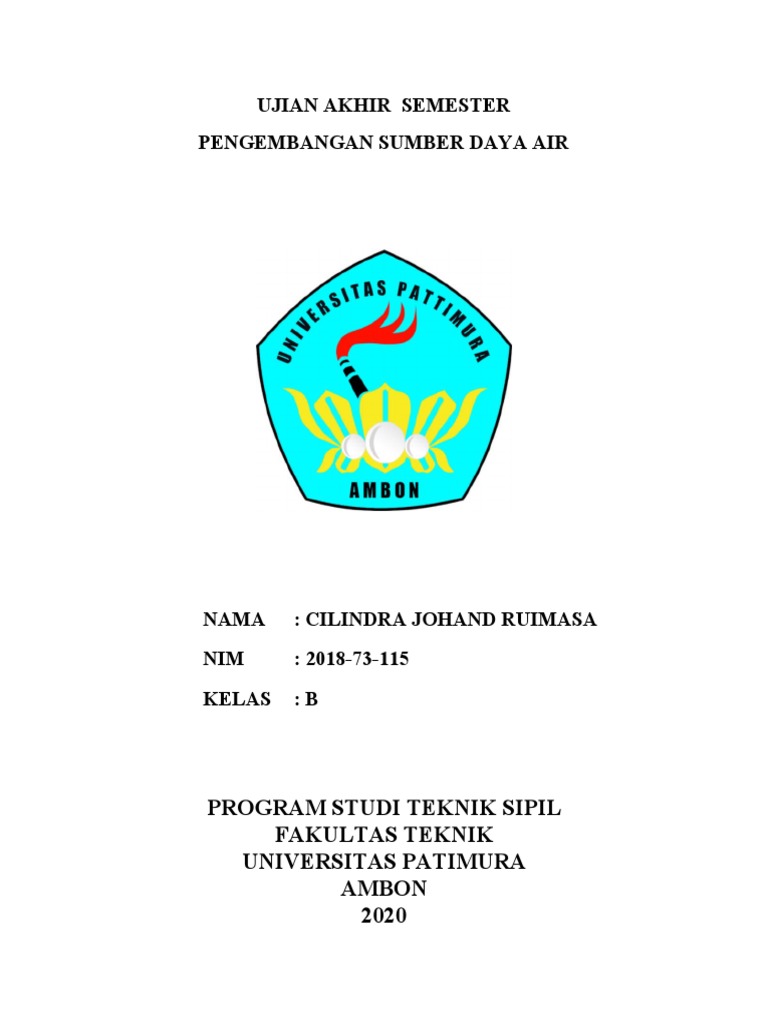 Cilindra Johand Ruimasa - 201873115 - Uas Psda (B) | PDF