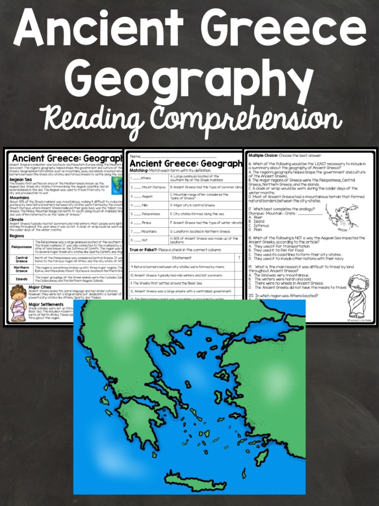 Jonathan Carson - Greece Geography | PDF | Greece | Ancient Greece