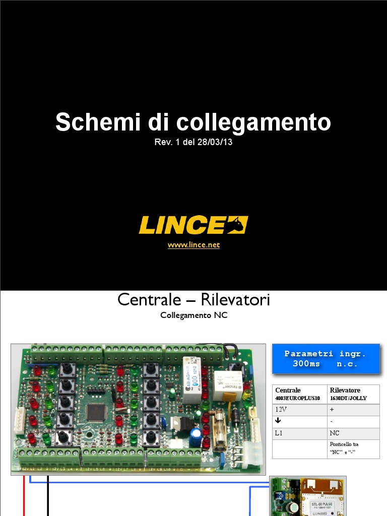 Schemi Collegamento Rev1 | PDF
