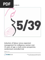 JC Arrive Trial Presentation | PDF | Childbirth | Clinical Medicine