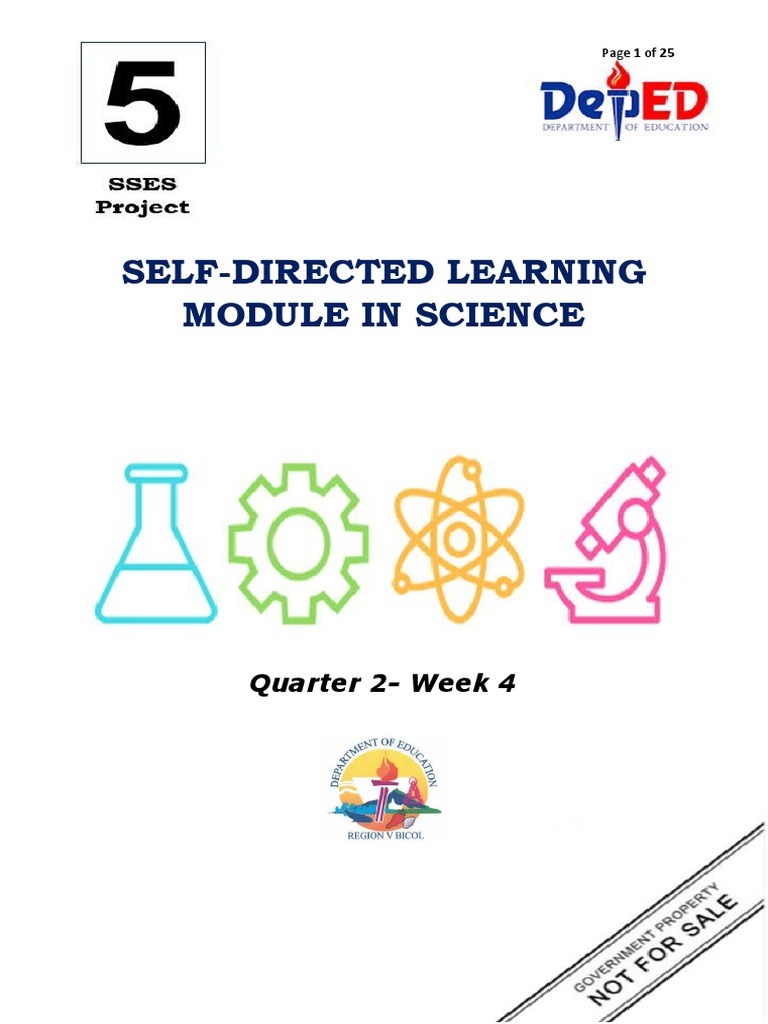 Self-Directed Learning Module in Science: Quarter 2-Week 4 | PDF ...