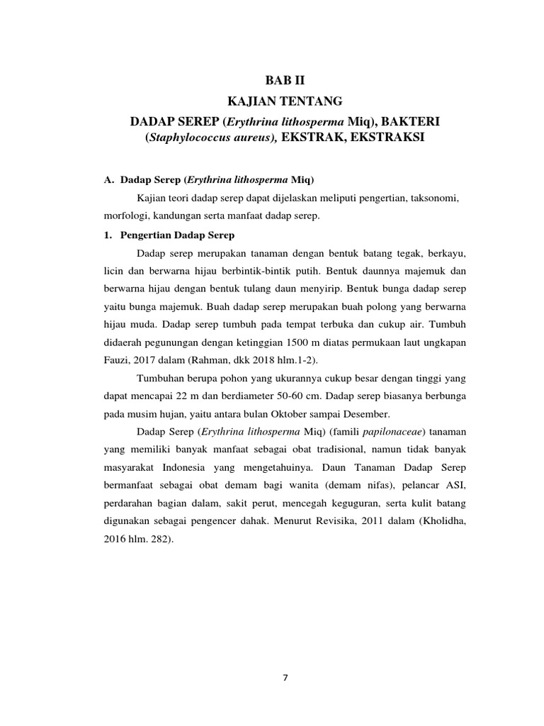 Ciri-Ciri dan Manfaat Pohon Dadap Serep | PDF | Sains & Matematika