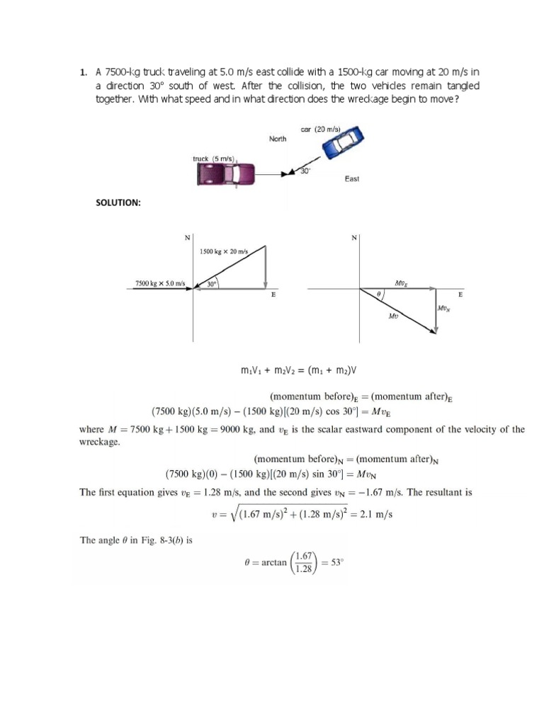 Dynamics | PDF | Collision | Kinetic Energy