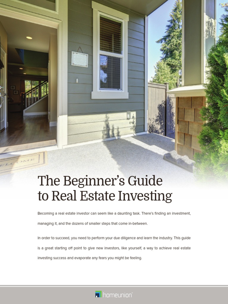 Beginner's Guide to Real Estate Investing | PDF | Real Estate Investing ...