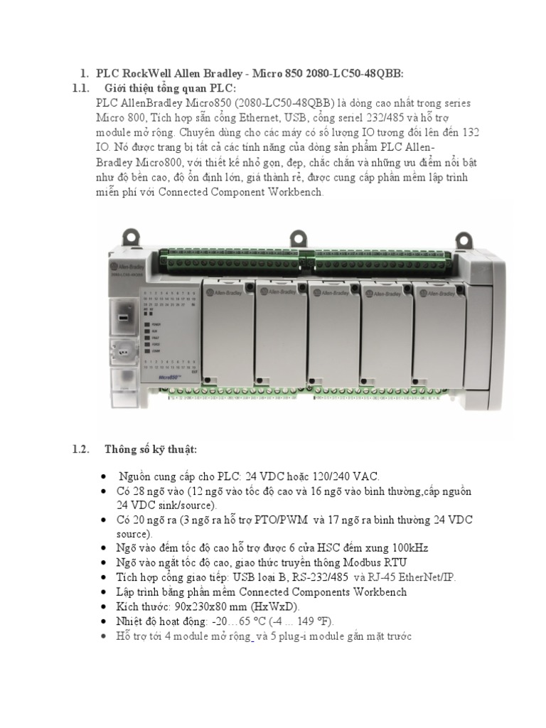 PLC RockWell | PDF