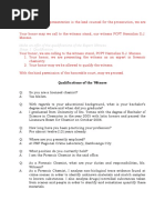 Moot Court Sample Script | PDF | Witness | Prosecutor