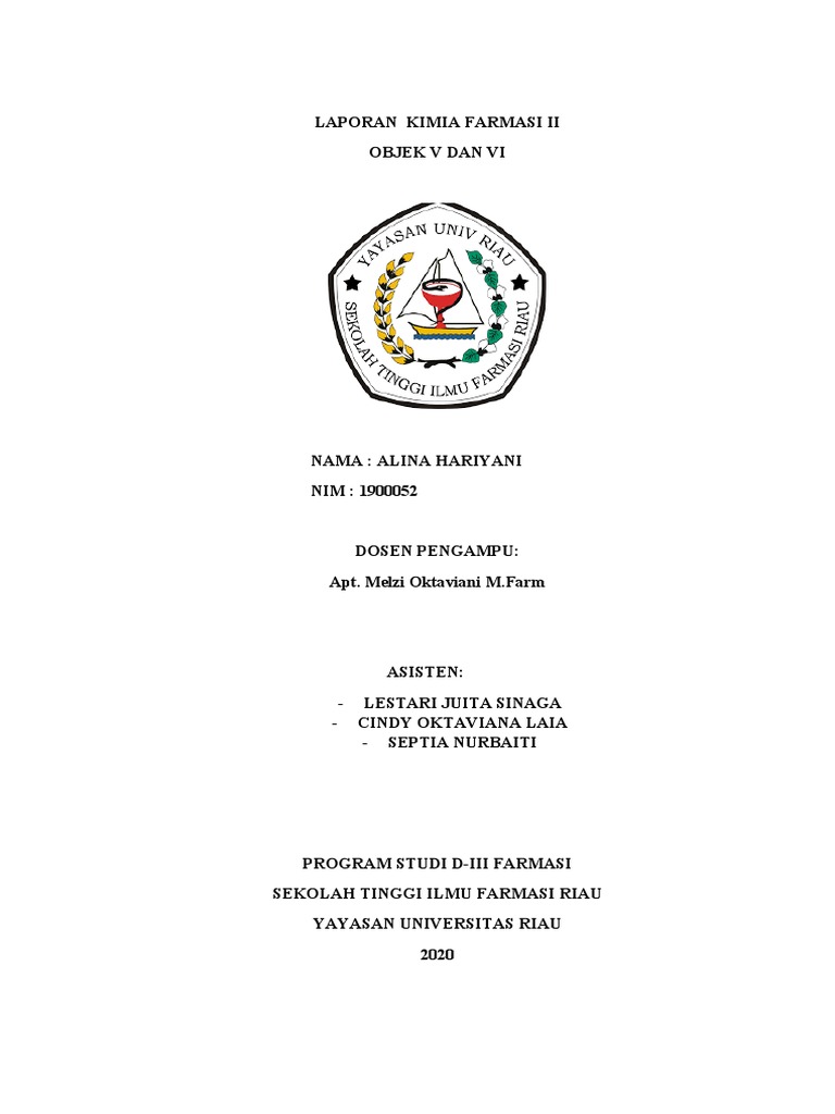 Lap - Prak Kimfar Ii | PDF