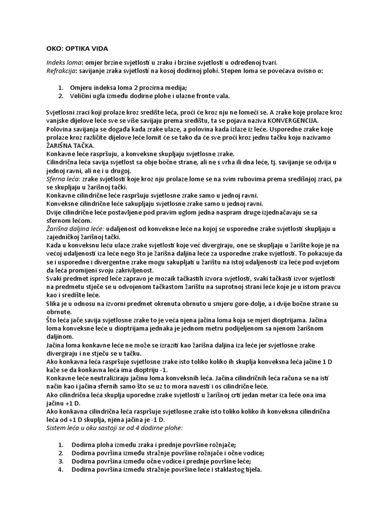 Neuro Skripta Druga Parcijala | PDF