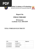 Wireless Power Transfer Project by Pradeep Vishnoi | PDF | Inductor ...