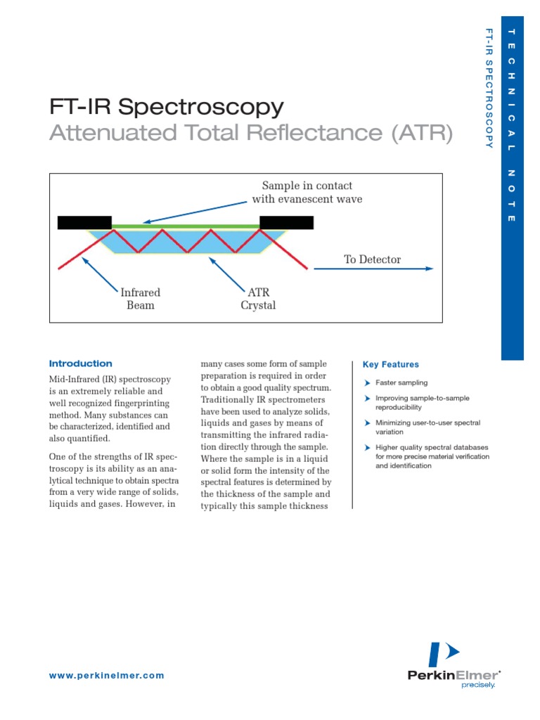ATR-FTIR Tech | PDF | Infrared | Chemistry