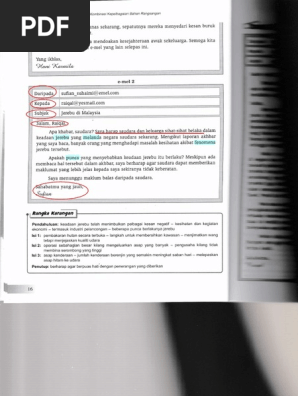 Contoh Emel SPM PDF, 58% OFF | www.pinnaxis.com
