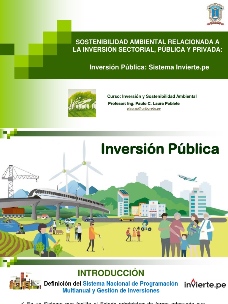Inversión Pública Sistema Invierte - Pe v2.0 1 | PDF | Presupuesto ...