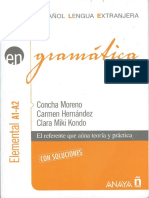 Cuadernos de Gramatica Espanola B1 | PDF