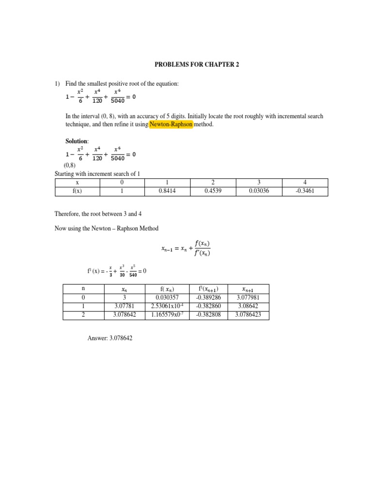 Problems For Chapter 2 | PDF | Theoretical Computer Science | Elementary Mathematics