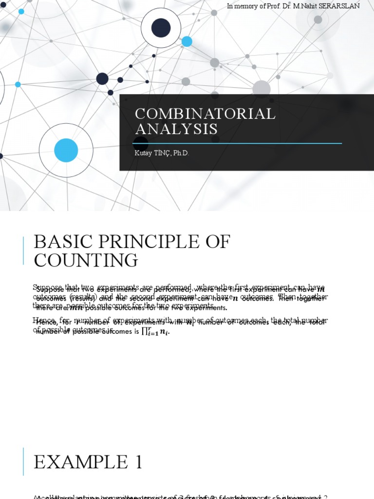 Chapter 01 - Combinatorial Analysis | PDF | Combinatorics | Mathematical Objects