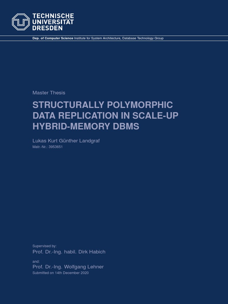 NVM Aware NUMA Replication | PDF | Database Index | Computer Data Storage