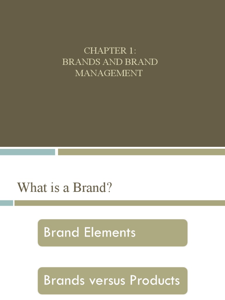 Brands and Brand Management | PDF | Brand | Marketing