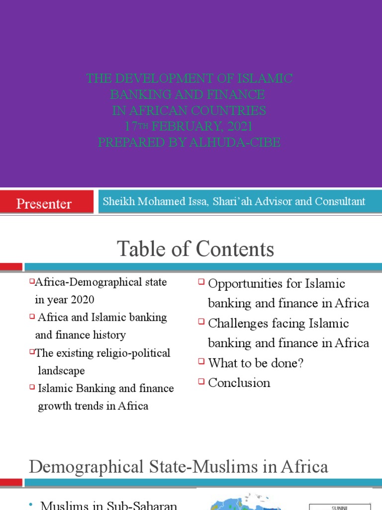 Islamic Banking Growth in Africa | PDF | Islamic Banking And Finance ...