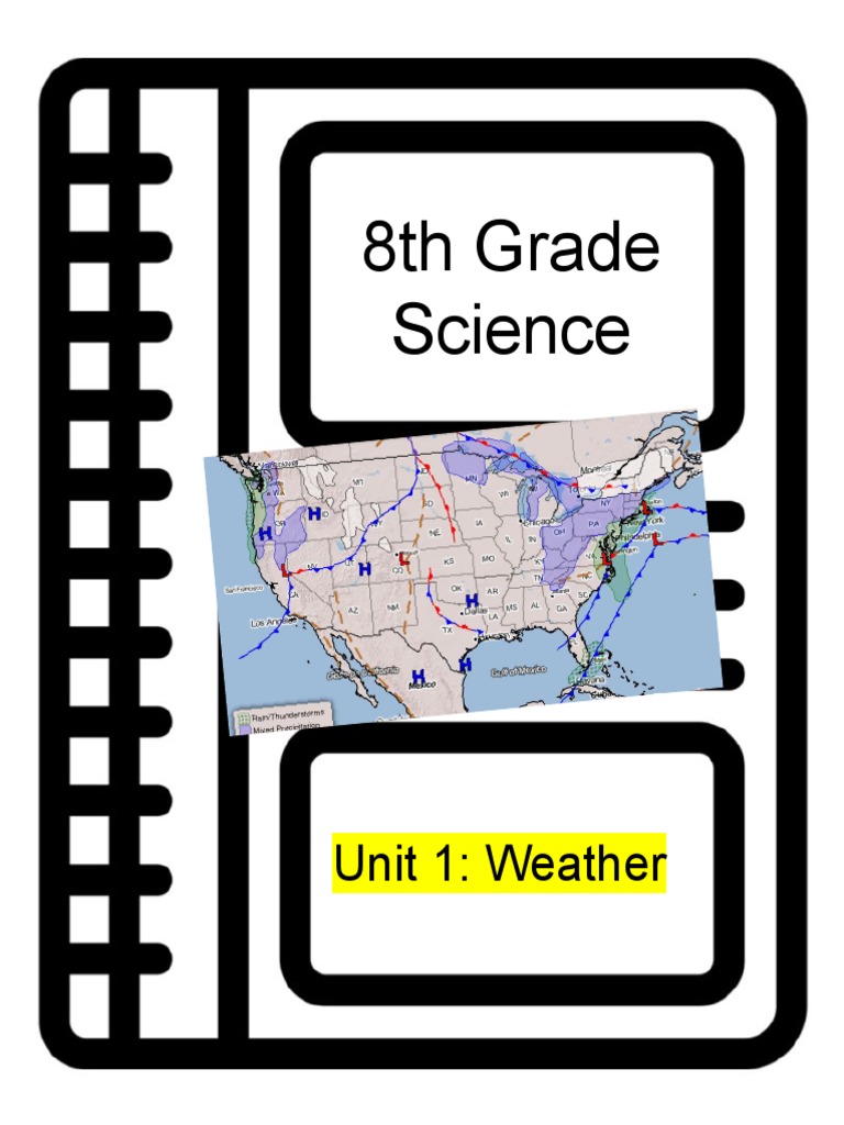 8th Grade Science: Unit 1: Weather | PDF | Tropical Cyclones | Convection