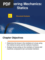 Statics 13th Edition R C Hibbeler | PDF | Truss | Force