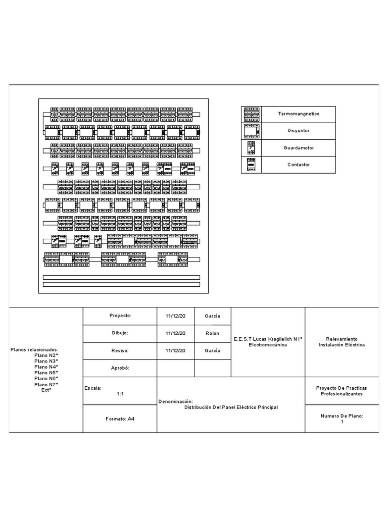 Panel Electrico Rotulo-Modelo | PDF