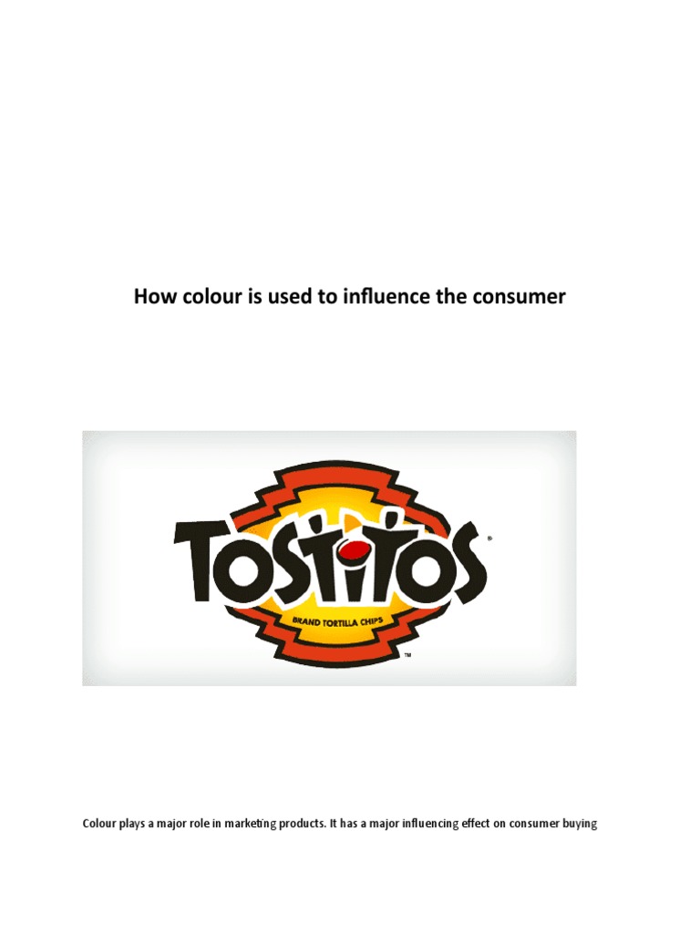 How Colour Is Used To Influence The Consumer | PDF