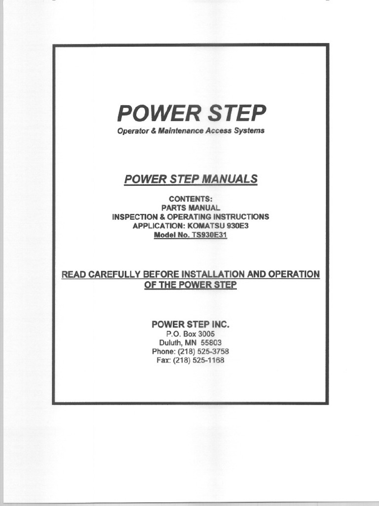 Power Step | PDF
