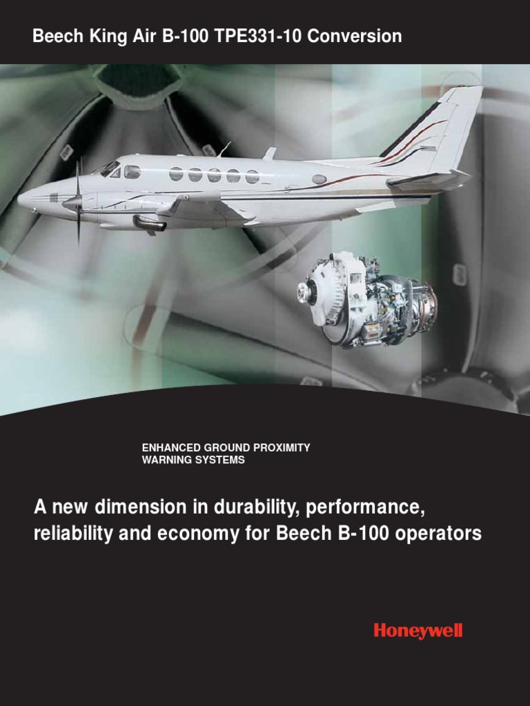 Beech King Air B-100 TPE331-10 Conversion | Download Free PDF | Engines ...