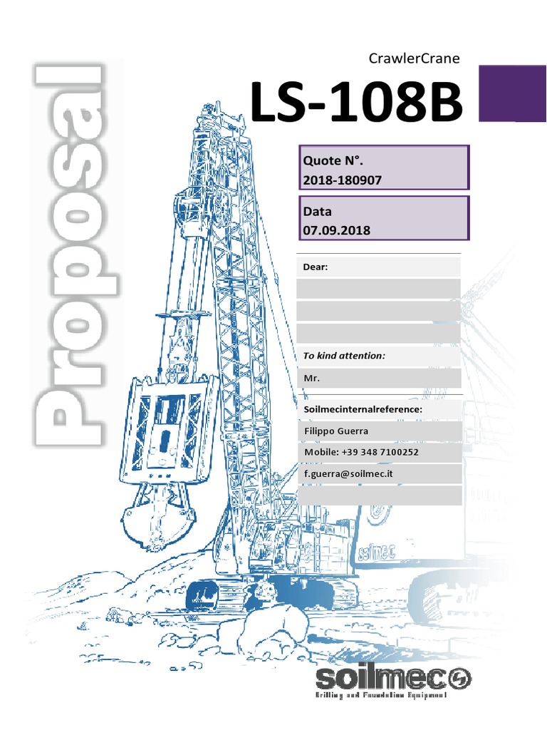 Link Belt LS-108 B - Second Hand | PDF | Business