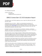 ICC-ES Evaluation Report ESR-1917: Hilti, Inc | PDF | Strength Of ...