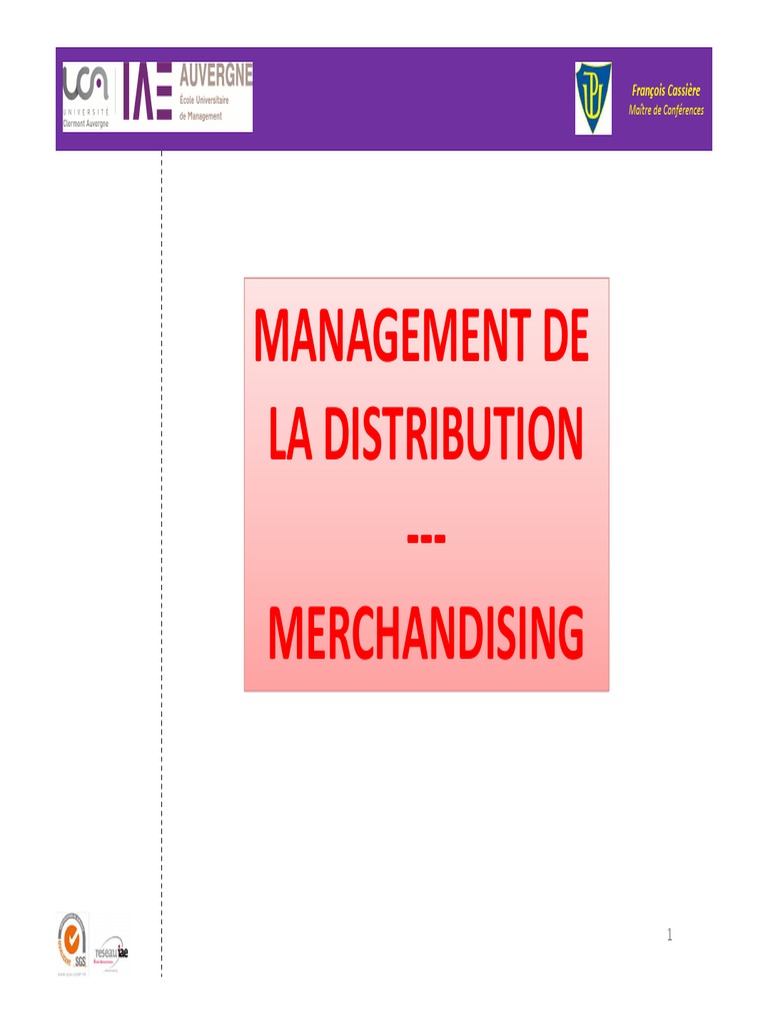 Cours Complet de Merchandising | PDF | Merchandising | Commerce de détail