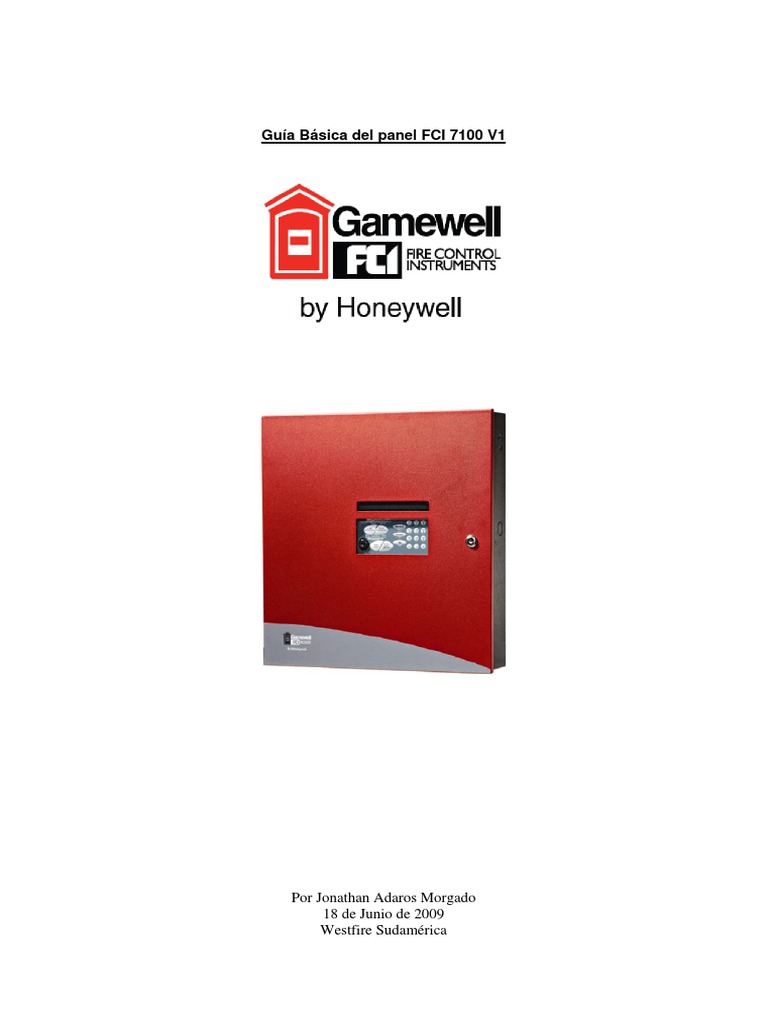 Guía del Panel FCI 7100 en Sudamérica | PDF | Ventana (informática ...