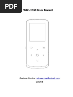Aimoonsa MP3 Player User Manual | PDF | Menu (Computing ...