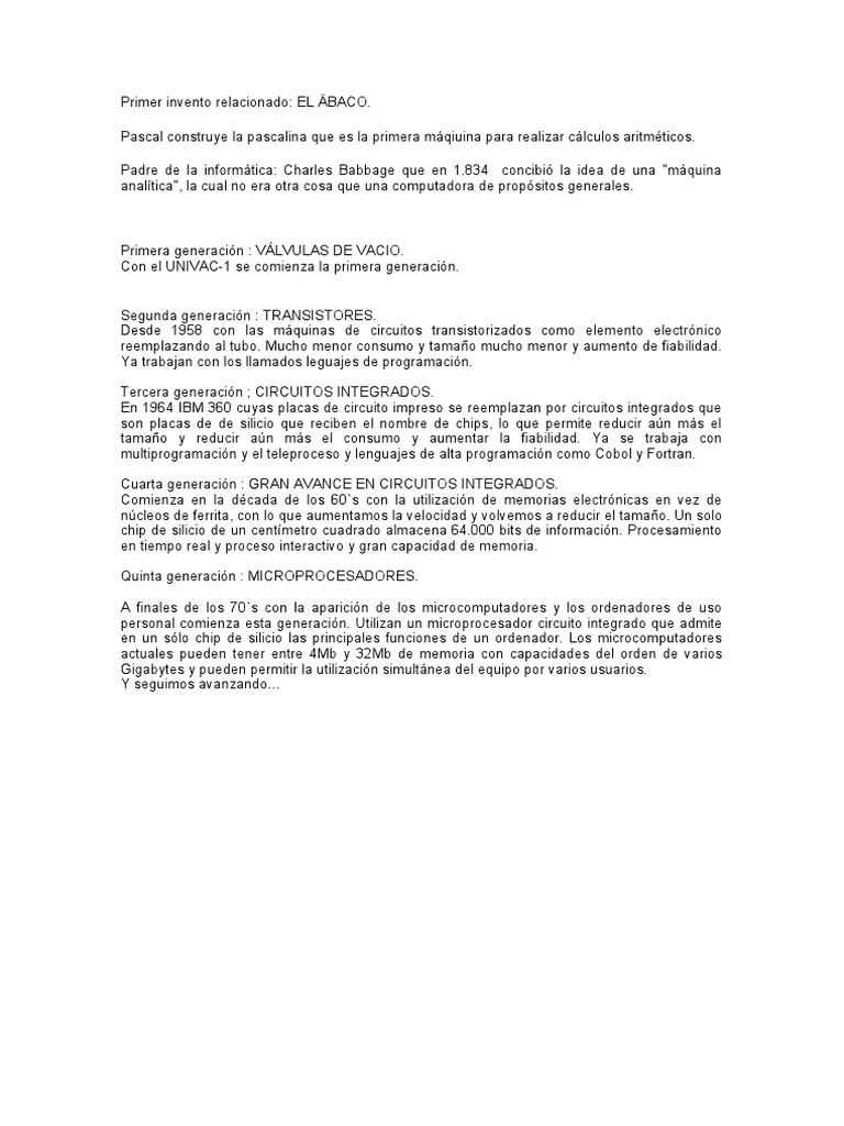 Primer Invento Abaco | PDF