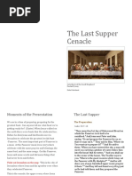 Holy Thursday Vigil and Adoration Guide | PDF | Last Supper | Eucharist