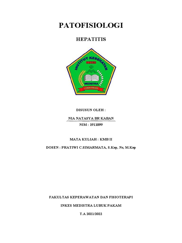 Patofisiologi Hepatitis (Nia Natasya Kaban) | PDF