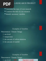 Guidelines For Research Title Defense | PDF | Marketing | Marketing ...