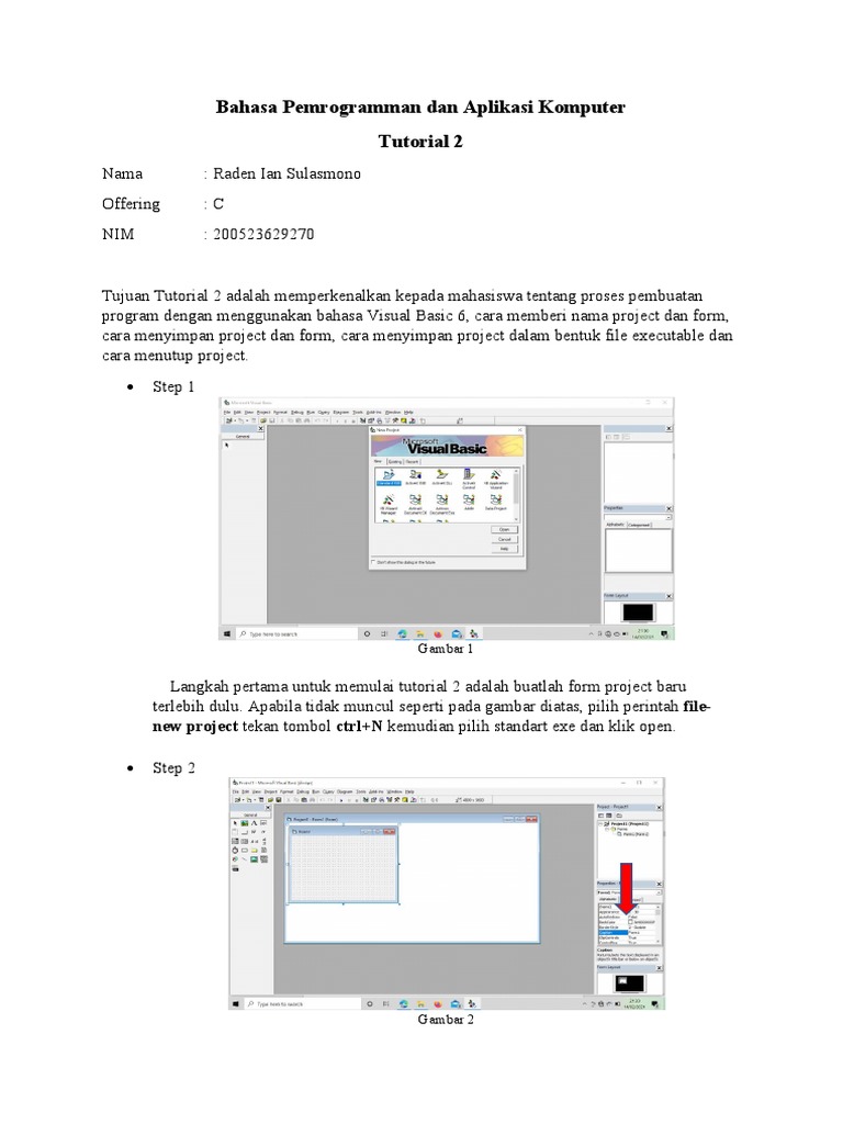 Tutorial2 C 200523629270 | PDF