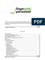 Fingerspot Personnel User Guide's | PDF