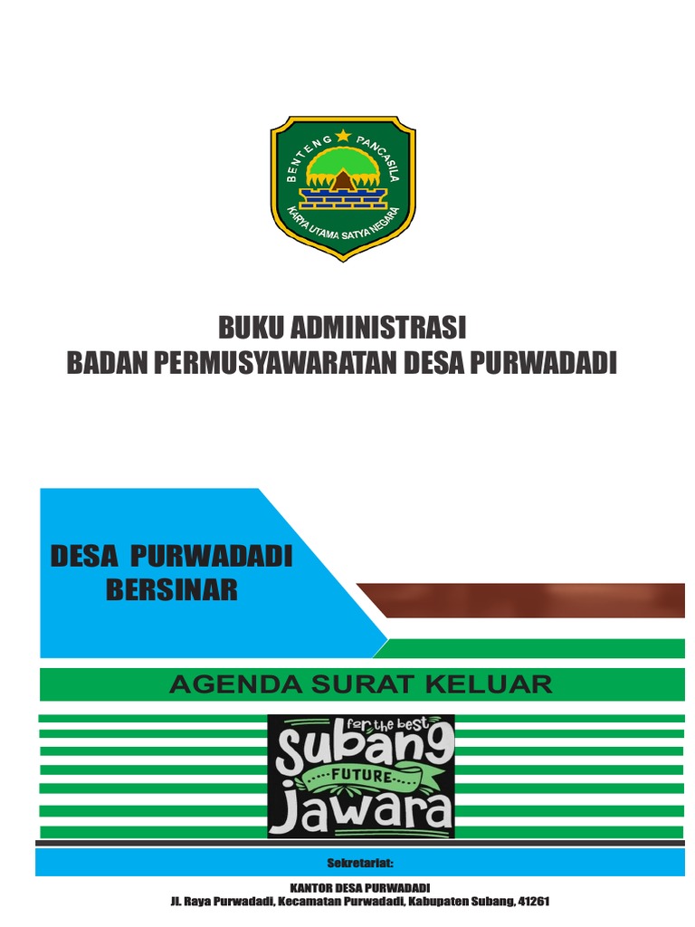 Cover Buku Adm BPD | PDF
