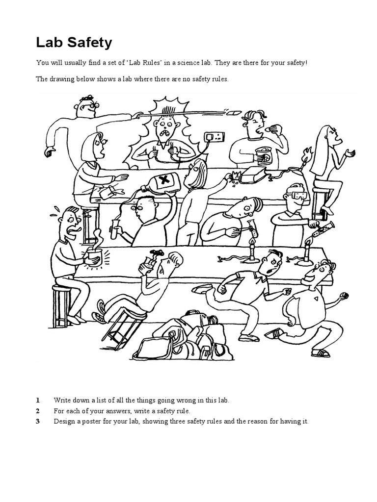 Identifying Lab Safety Hazards | PDF | Science & Mathematics