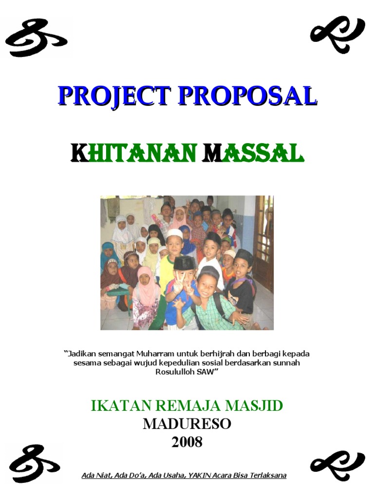 Proposal Khitanan Massal 2008 | PDF