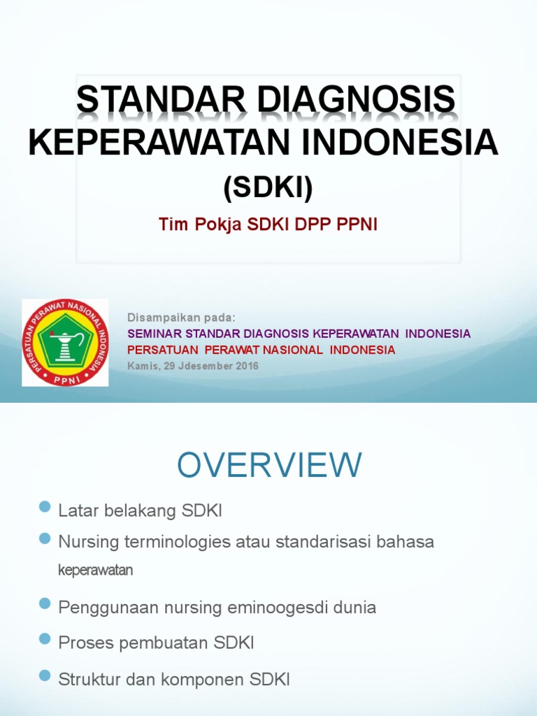 Standar Diagnosis Keperawatan Indonesia | PDF