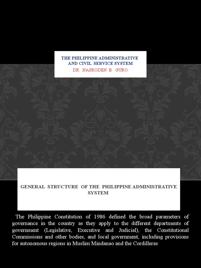 Philippine Administrative System - PPTM | PDF | Supreme Courts ... Philippine Administrative System - PPTM | PDF | Supreme Courts ...