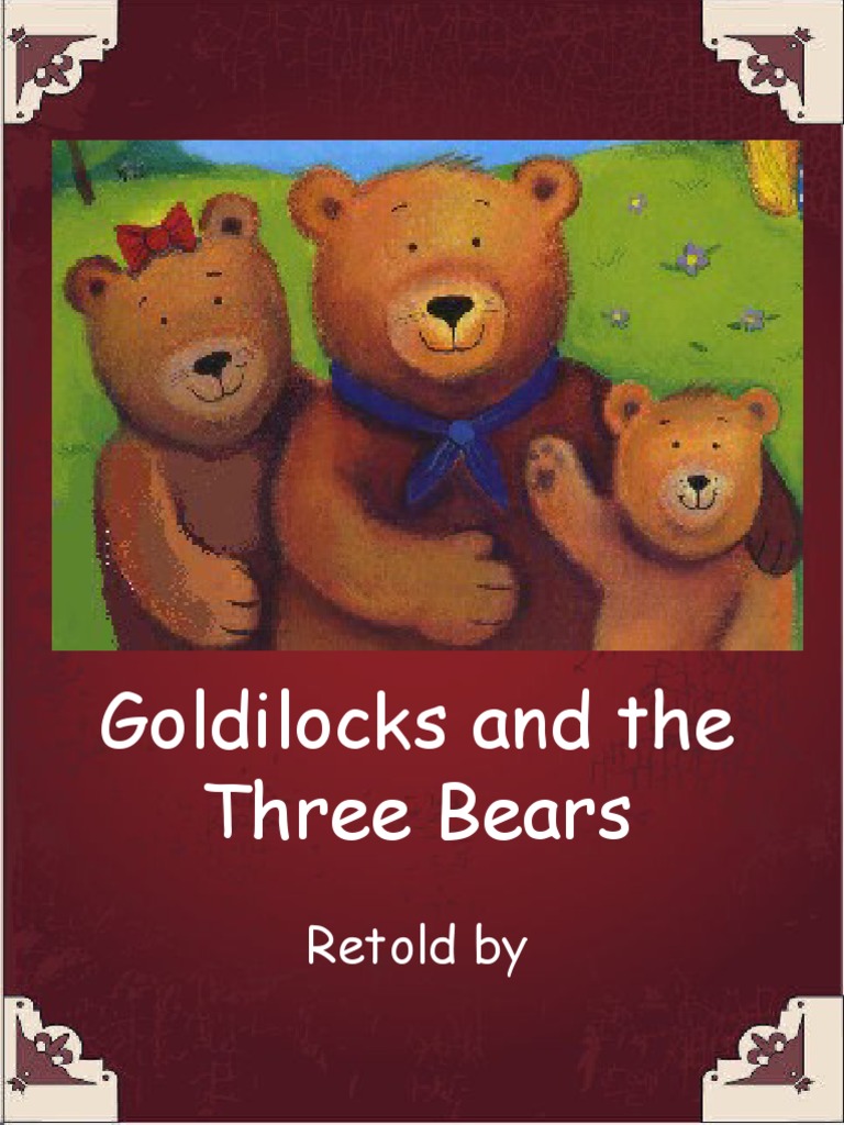 Story Sequence PowerPoint - Goldilocks and The Three Bears | PDF