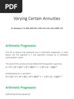 ANNUITIES Sample Problems | PDF | Present Value | Interest