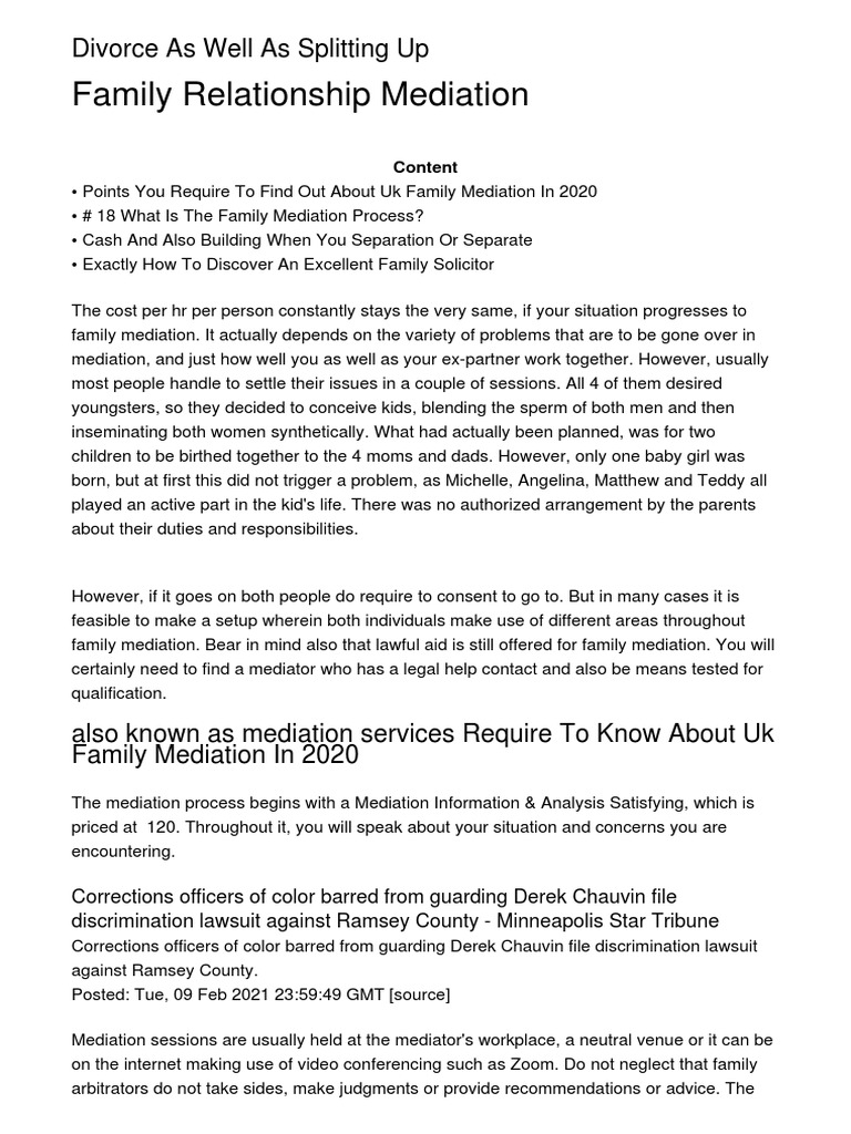 Mediation GSG Bu | PDF | Law | Self-Improvement