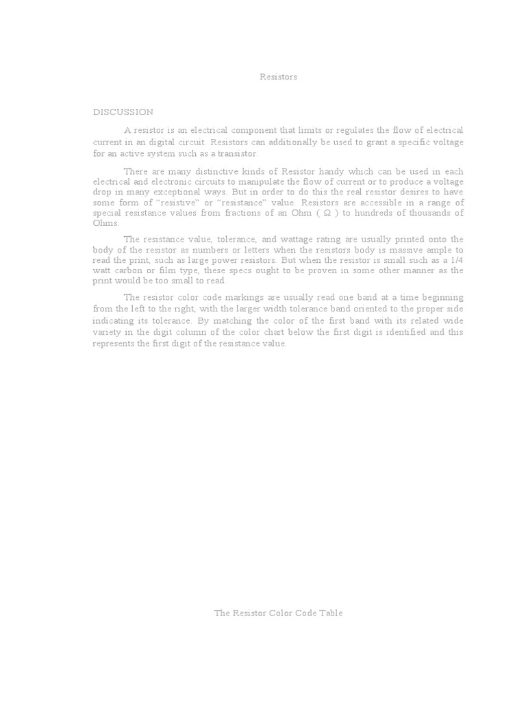 Circuits Lab Pdf Resistor Electrical Network